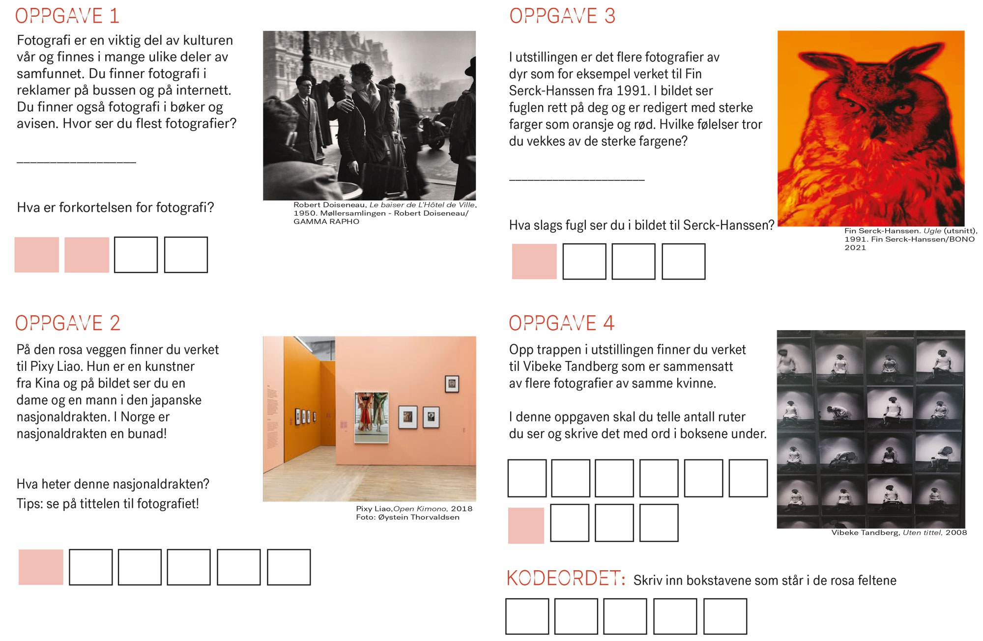 Rebus i Eksponert — Henie Onstad Kunstsenter